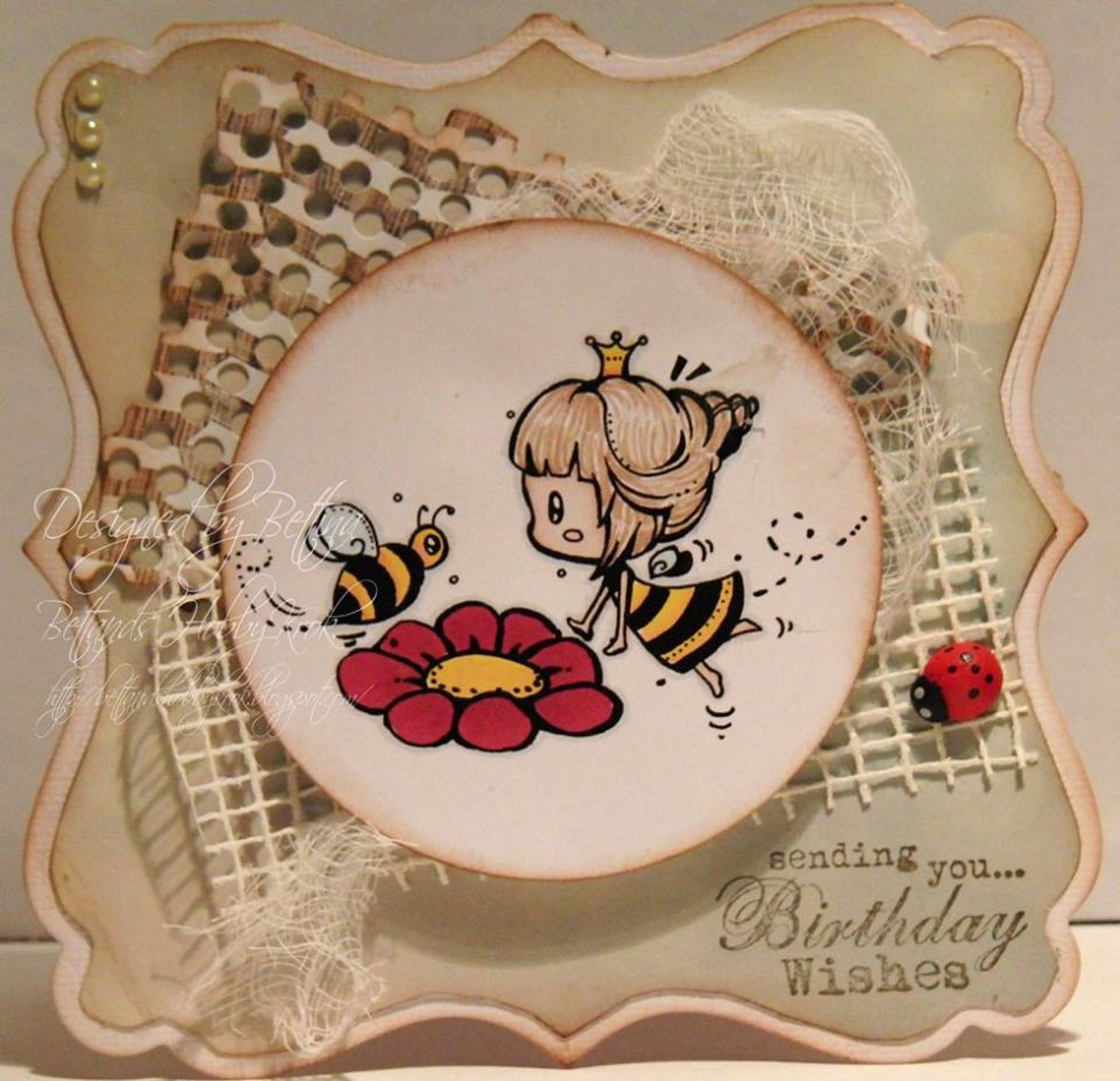 Spring Bumble Bee DIGITAL STAMP Instant Download - Etsy