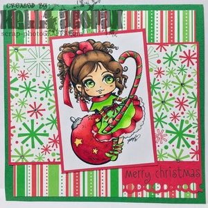 Christmas Elf Ornament - DIGITAL STAMP Instant Download - Etsy Canada