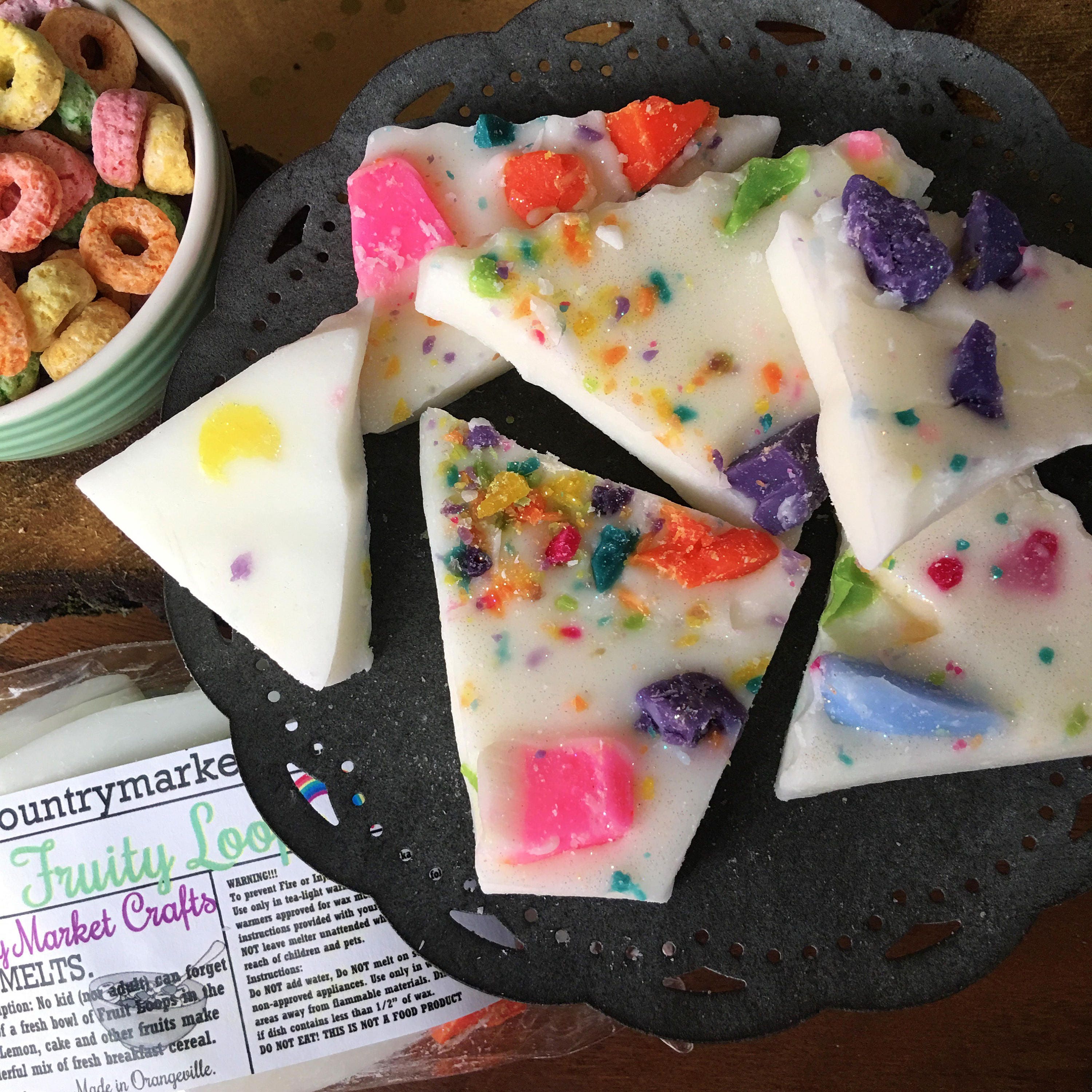 Fruit loops Wax Melts Wax Brittle Handmade Soy Vegan Highly | Etsy