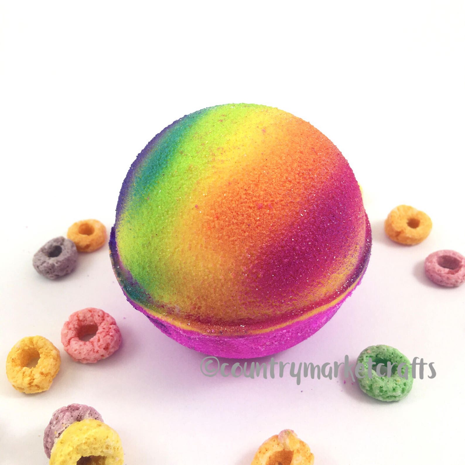 Fruity Loops Bath Bombs Vegan Bath Bomb Natural Bath Fizzy | Etsy
