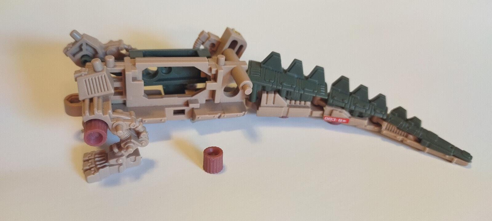 Tomy Zoids Robostrux Rare 1980s BLUE & SILVER Slithor PLUS Extra Chompz ...