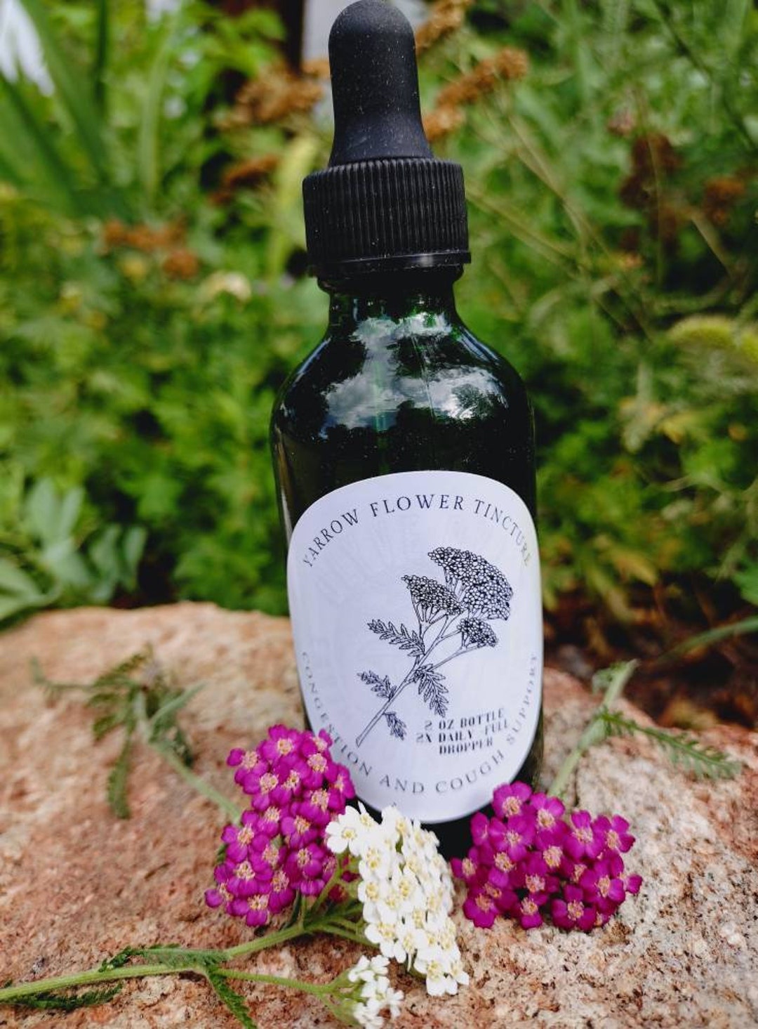 Yarrow Flower Tincture - Etsy