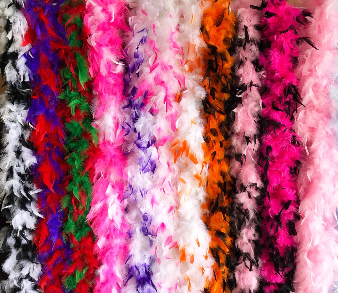 65 Grams Chandelle Feather Boa Dance Party Halloween Costume - Etsy