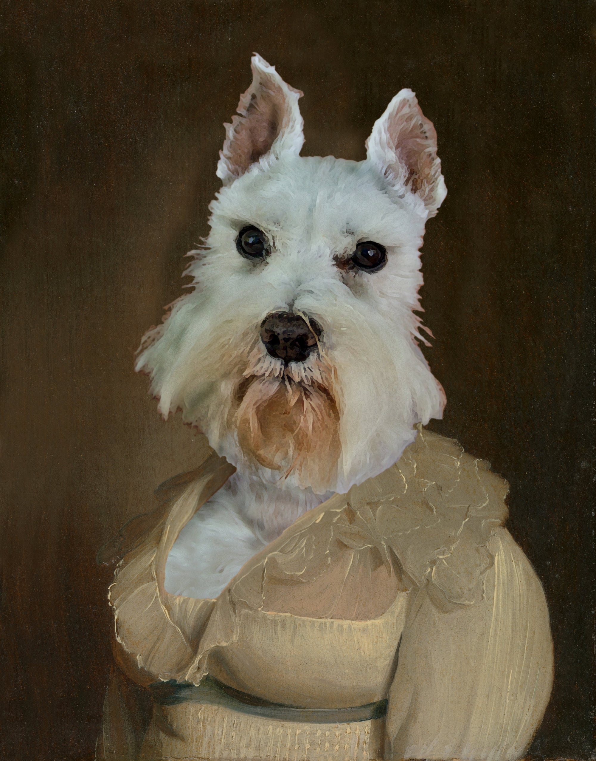 Regency Era Historical Pet Portrait - Etsy