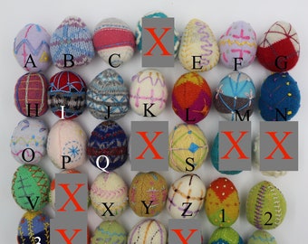 Wool Easter Eggs | Etsy