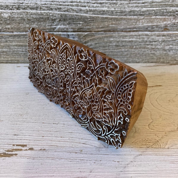 Wood Block Stamp - Etsy