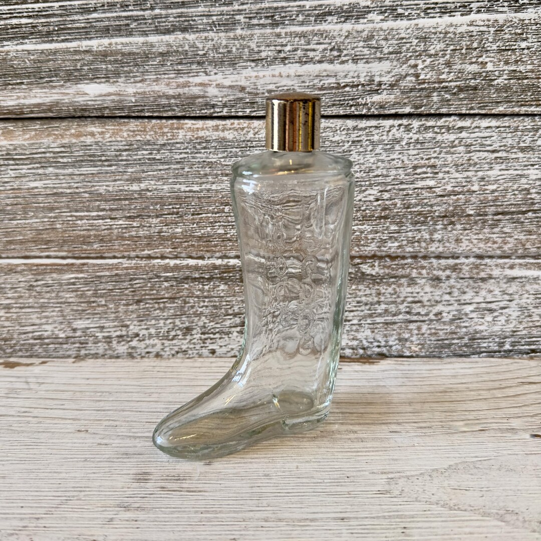 Tiny Boot-shaped Clear Glass Bottle, Cute Perfume Bottle, Home Decor ...