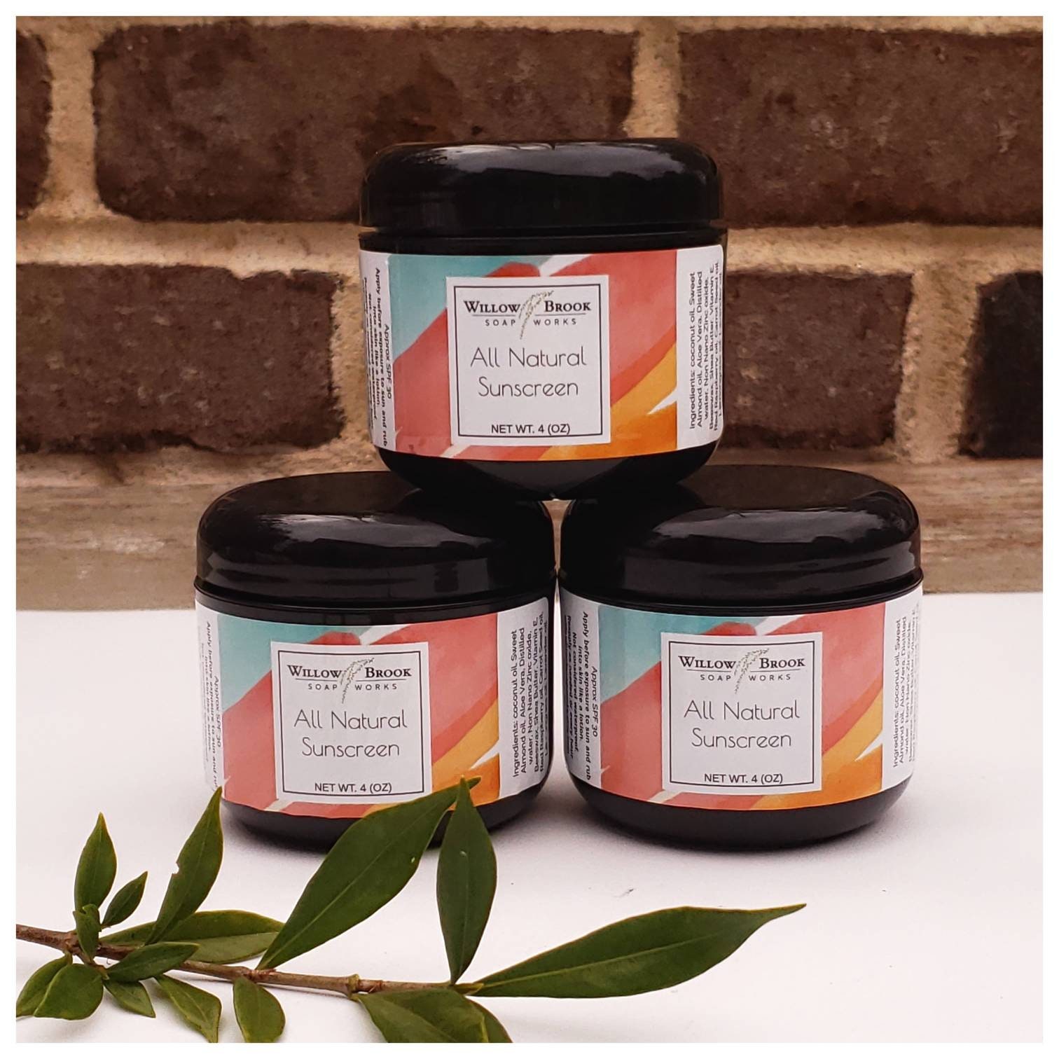 All Natural Sunscreen, SPF 30, Sunblock. Non Nano Zinc Sunscreen - Etsy