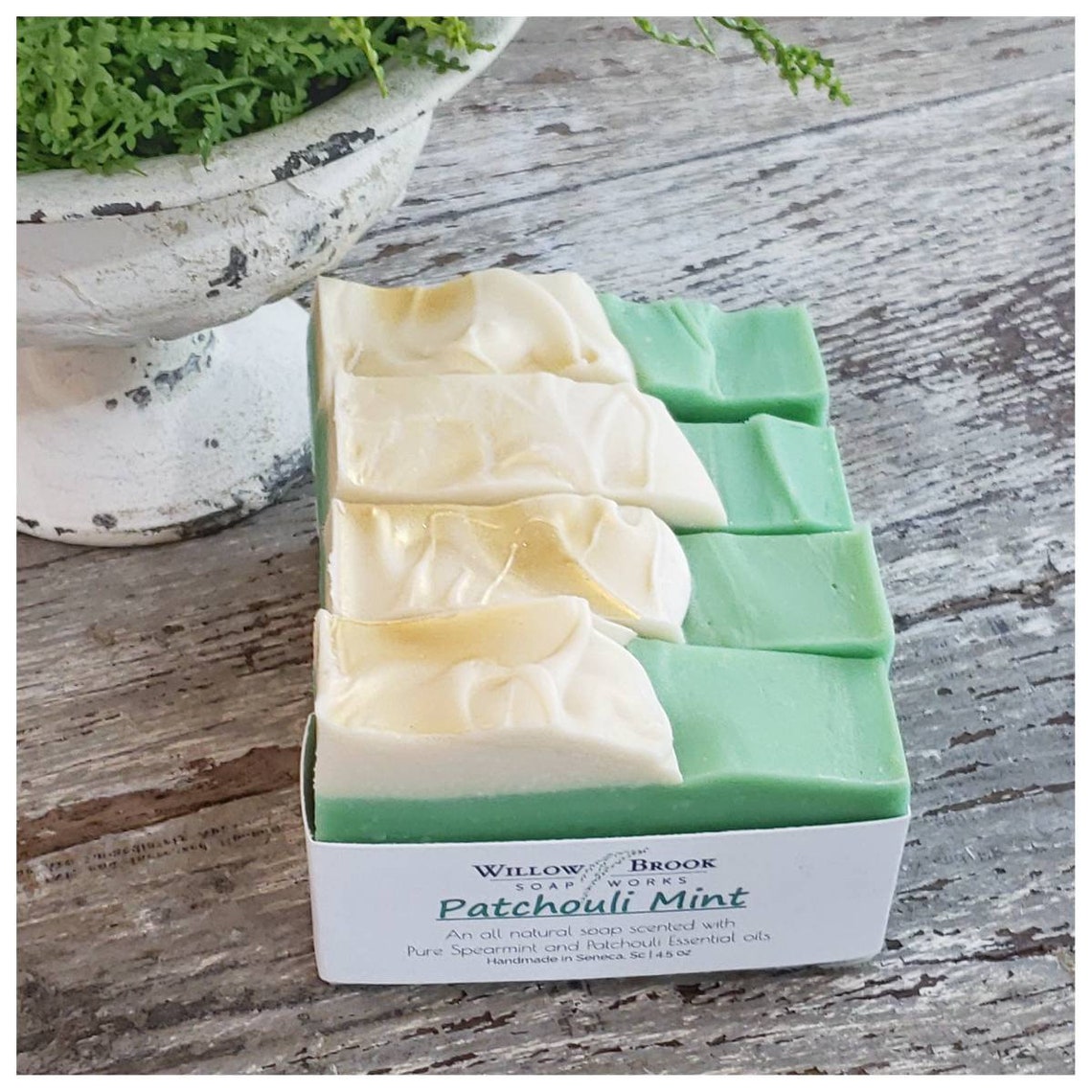 Patchouli Mint Artisan Soap, Cold Process, Handmade Soap - Etsy