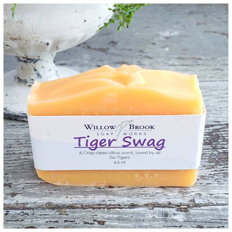 Tiger Swag Cold Process Soap Artisan Soap Handmade - Etsy
