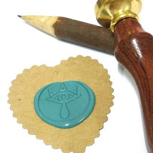 Sheikah Eye Emblem Zelda Inspired Wax Seal Stamp / Wedding Party ...