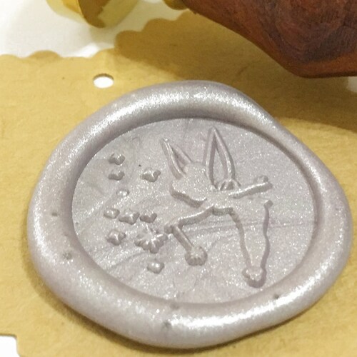 Flying Fairy Wax Seal Stamp Tinkerbell Birthday Party - Etsy