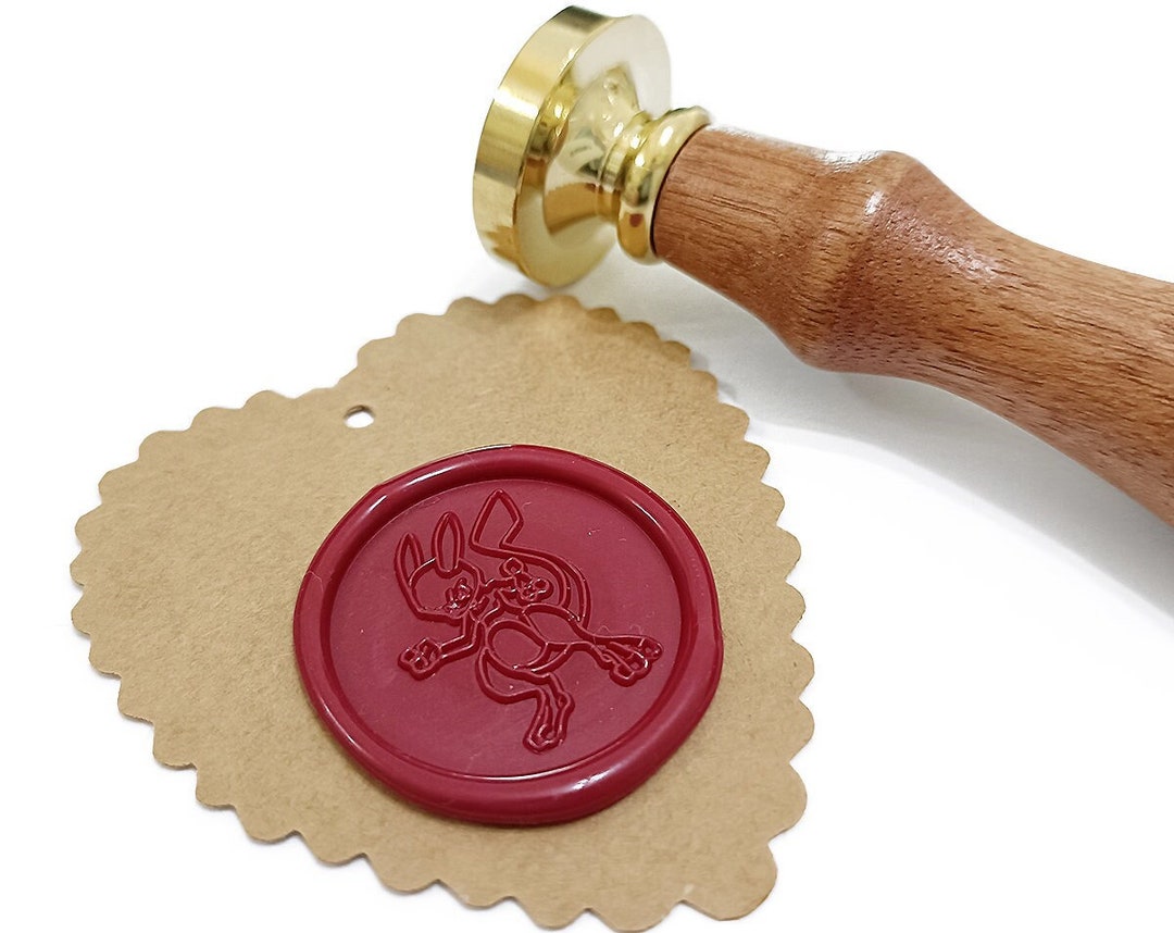 MEWTWO Wax Seal Stamp / Japan Anime Character / Wedding Invitation ...