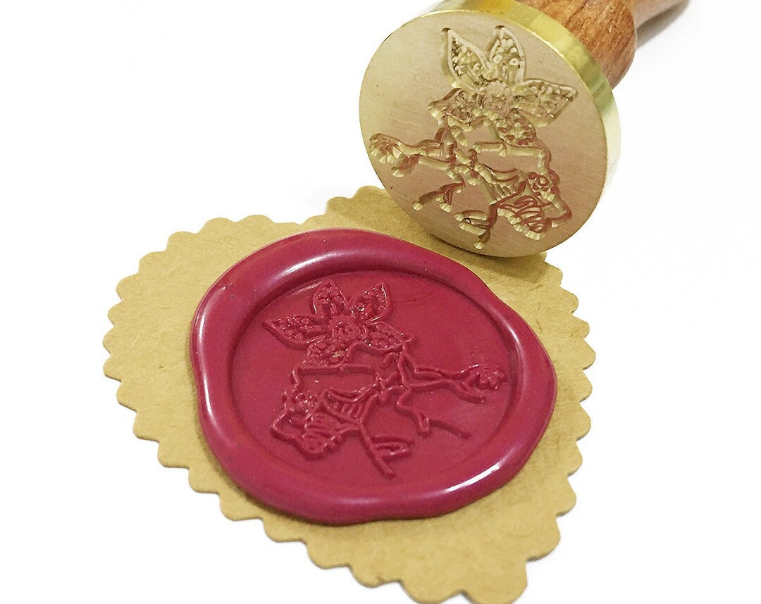 MONSTER FLOWER DEMON Wax Seal Stamp / Wedding Invitation / Birthday ...