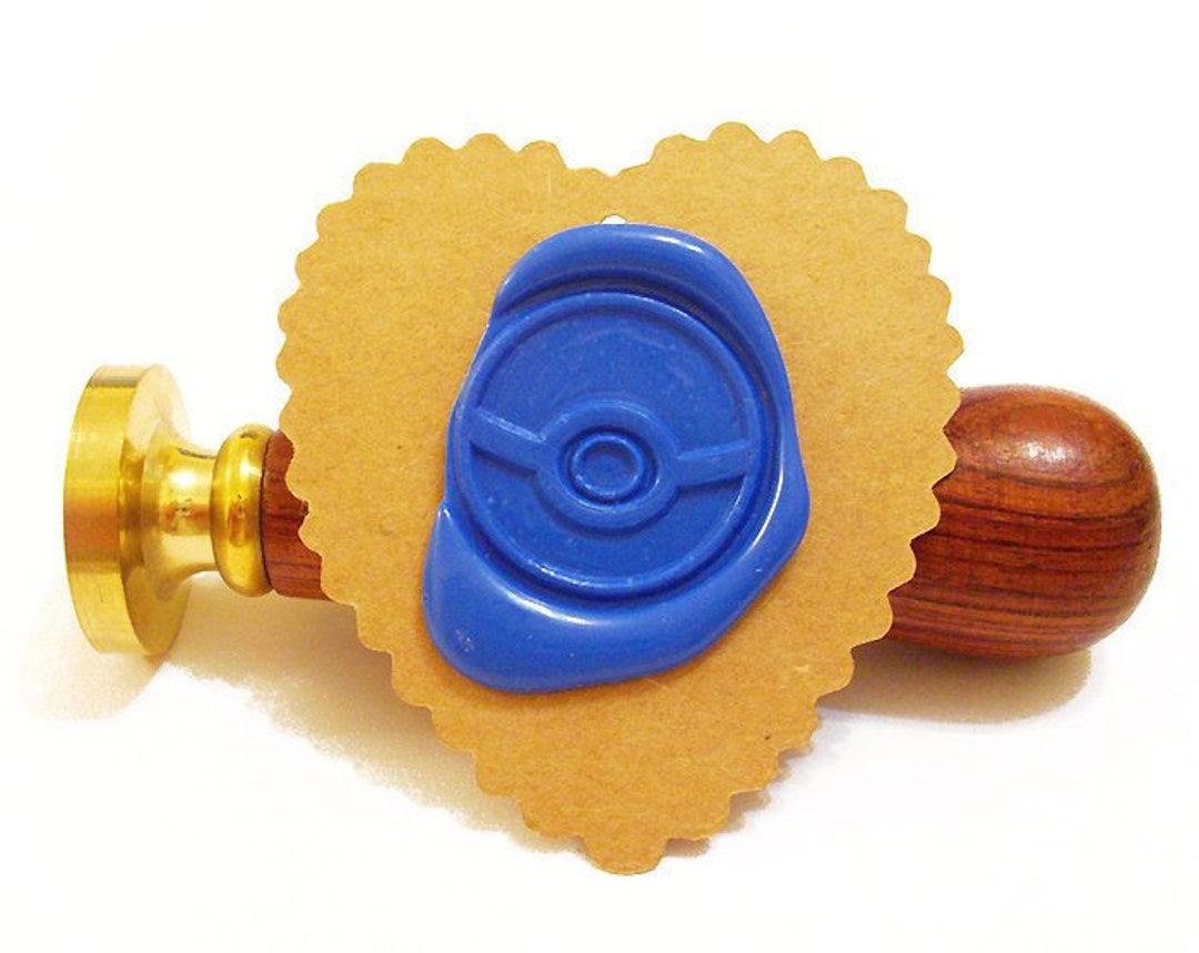 POKEBALL Gotcha Pikachu Pokemon Inspired Wax Seal Stamp / Wedding ...