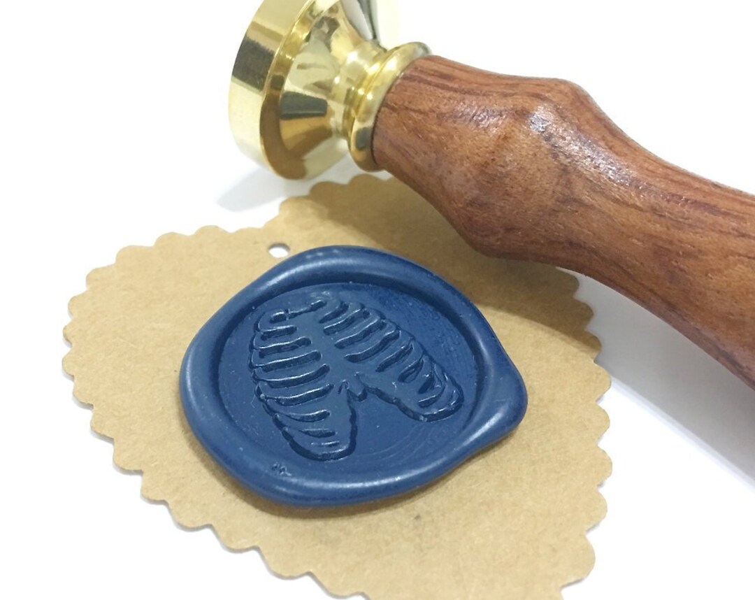 RIBCAGE RIB CAGE Wax Seal Stamp / Wedding Invitation / Birthday Party ...