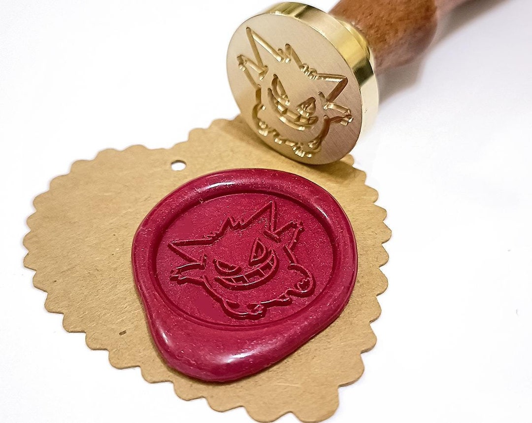 GENGAR Wax Seal Stamp / Japan Anime Character / Wedding Invitation ...