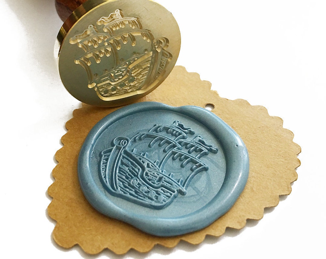 PIRATE SHIP Wax Seal Stamp / Wedding Invitation / Birthday Party ...
