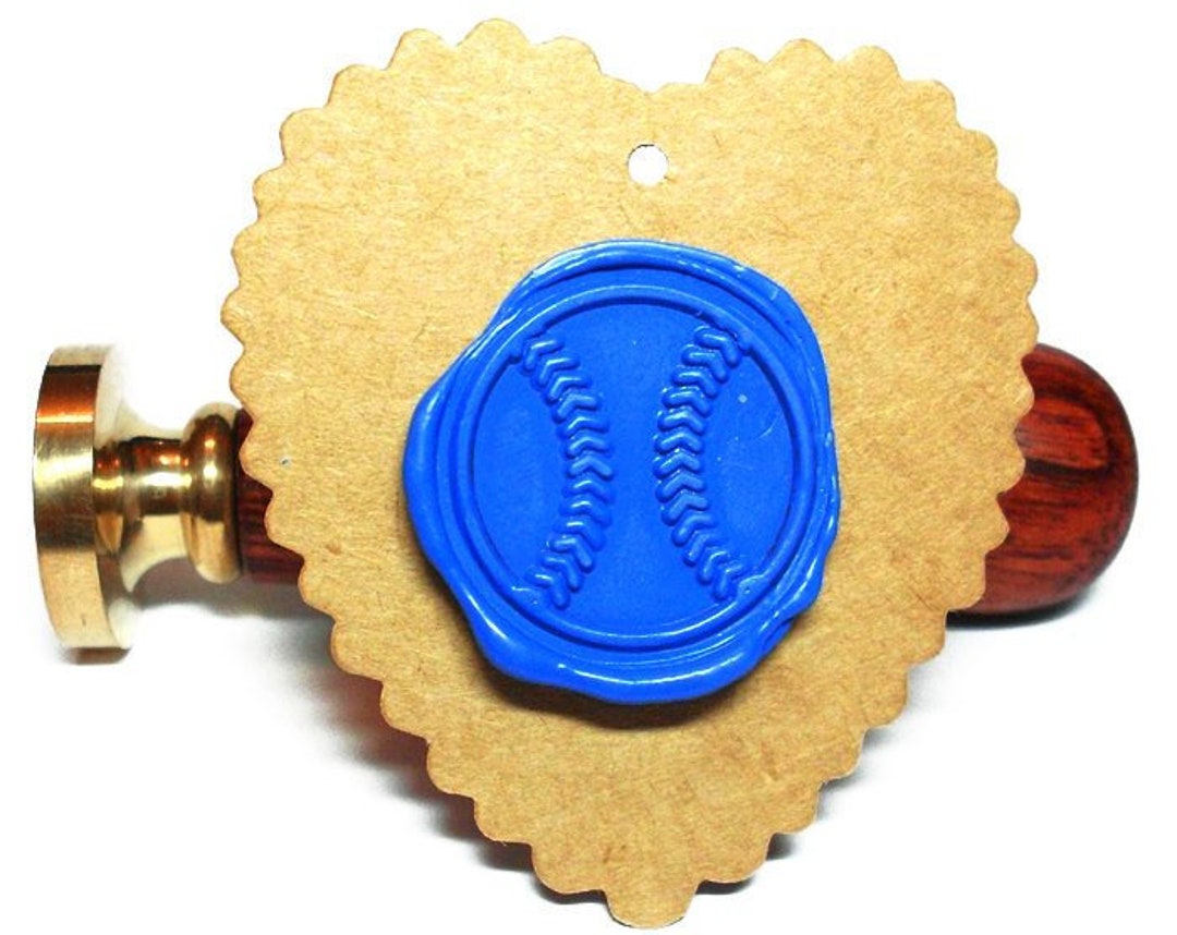 BASEBALL Wax Seal Stamp / Sports Wax Stamp / Wedding Invitation ...