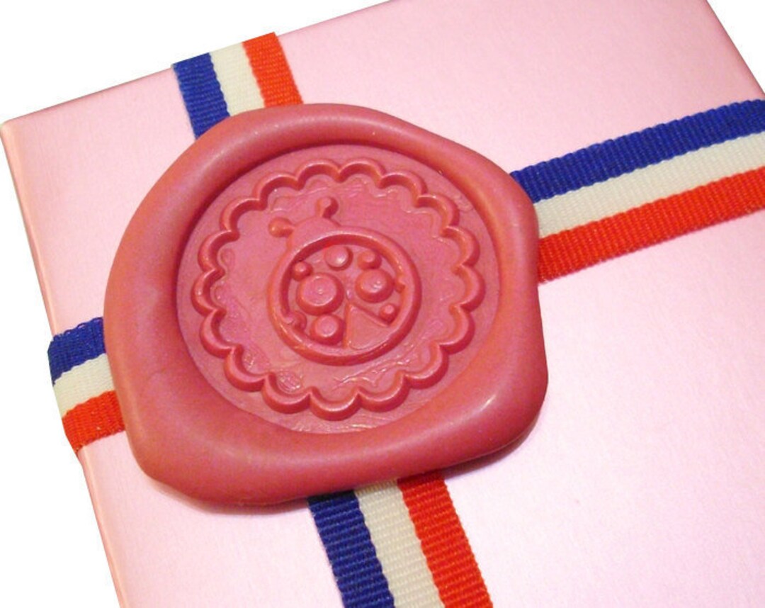 KAWAII LADYBUG LADYBIRD Wax Seal Stamp / Wedding Invitation / Birthday ...