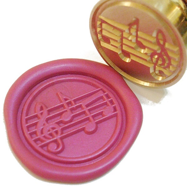 Music Stamp - Etsy