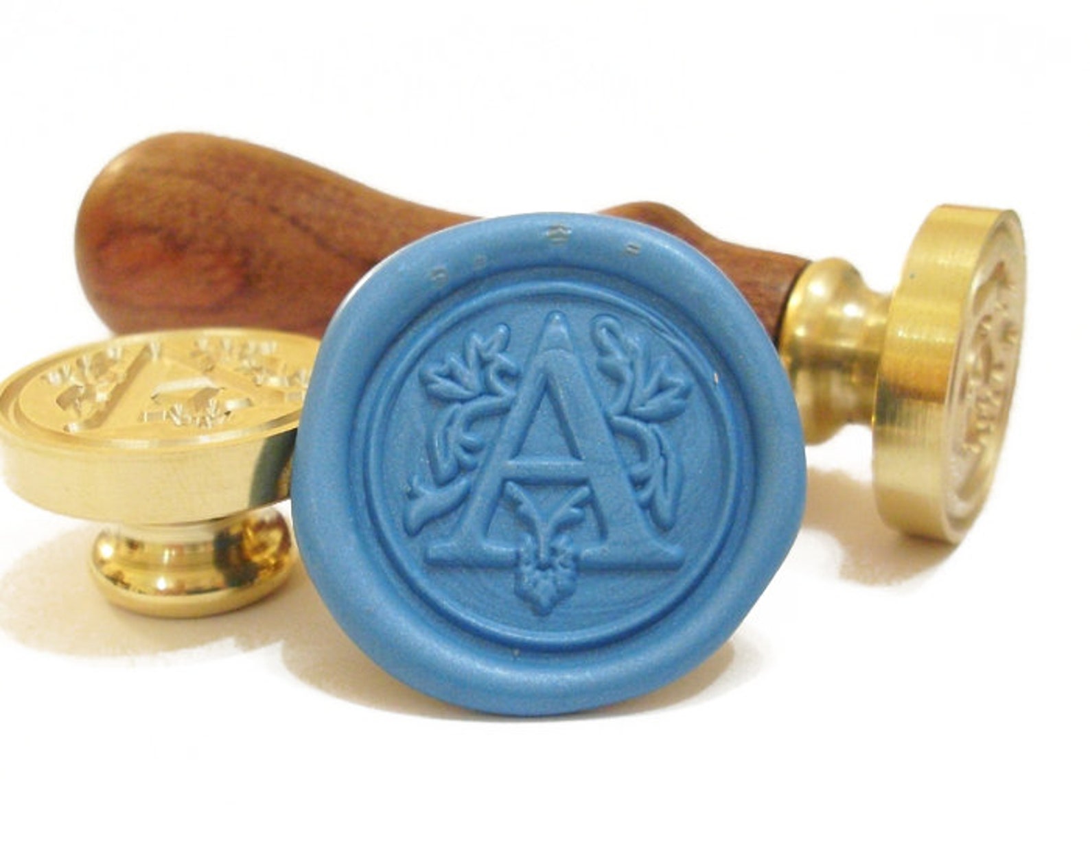 Vintage estilo personalizado sello de cera sello / invitación | Etsy