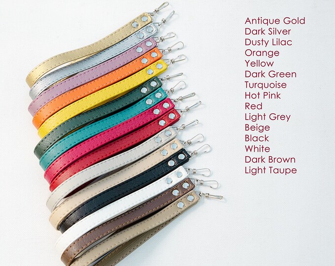 Attachable Detachable Wristlet Strap, Wrist Strap, Pick Your Color - Etsy