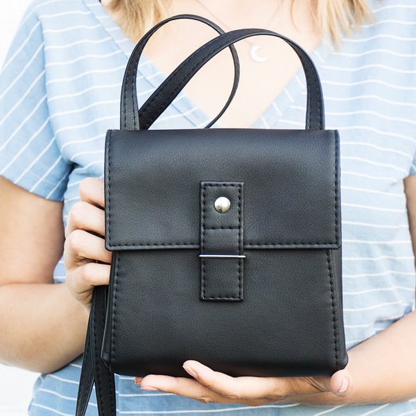 Small Black Purse - Etsy