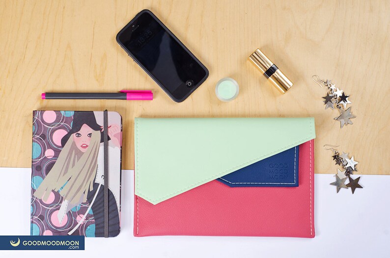 Small clutch Ipad mini wallet Ipad mini clutch Tablet case | Etsy