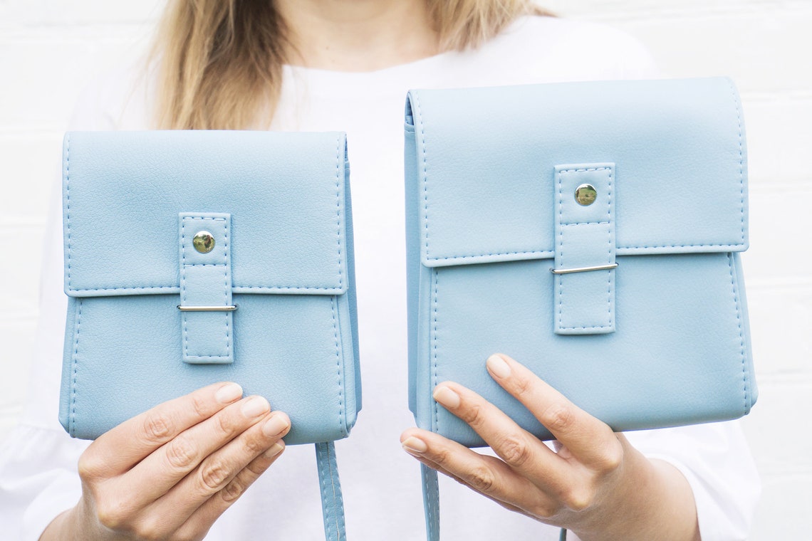 Small Crossbody Purse Light Blue Crossbody Bag Small Purse | Etsy