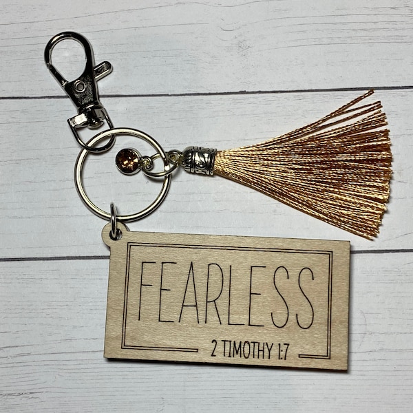 Scripture Key Chain - Etsy