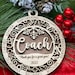 Ornament Custom Coach Sports Name Year or Personalized Message Laser ...