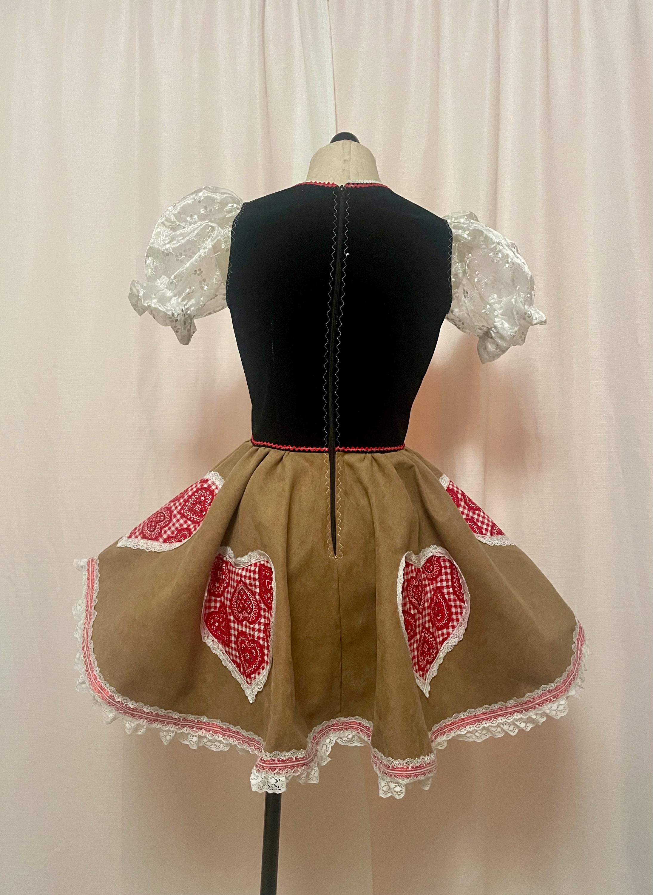 The Sophia Dress- German Barmaid Style Dress - Etsy