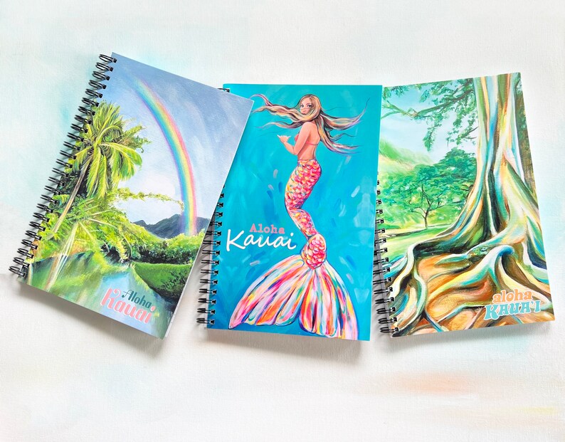 Aloha Kauai Notebook Hawaii Theme Lined Journal Notepad - Etsy