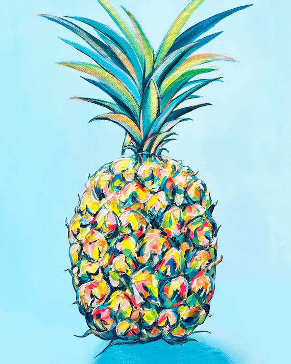 Pineapple Painting