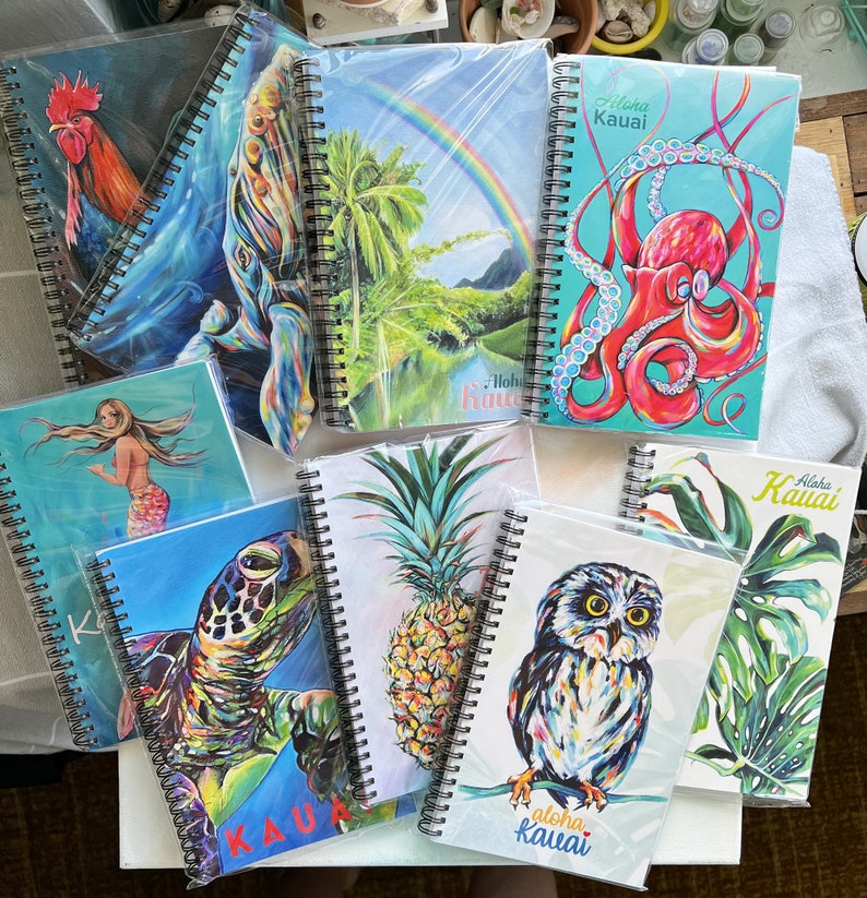 Aloha Kauai Notebook Hawaii Theme Lined Journal Notepad - Etsy