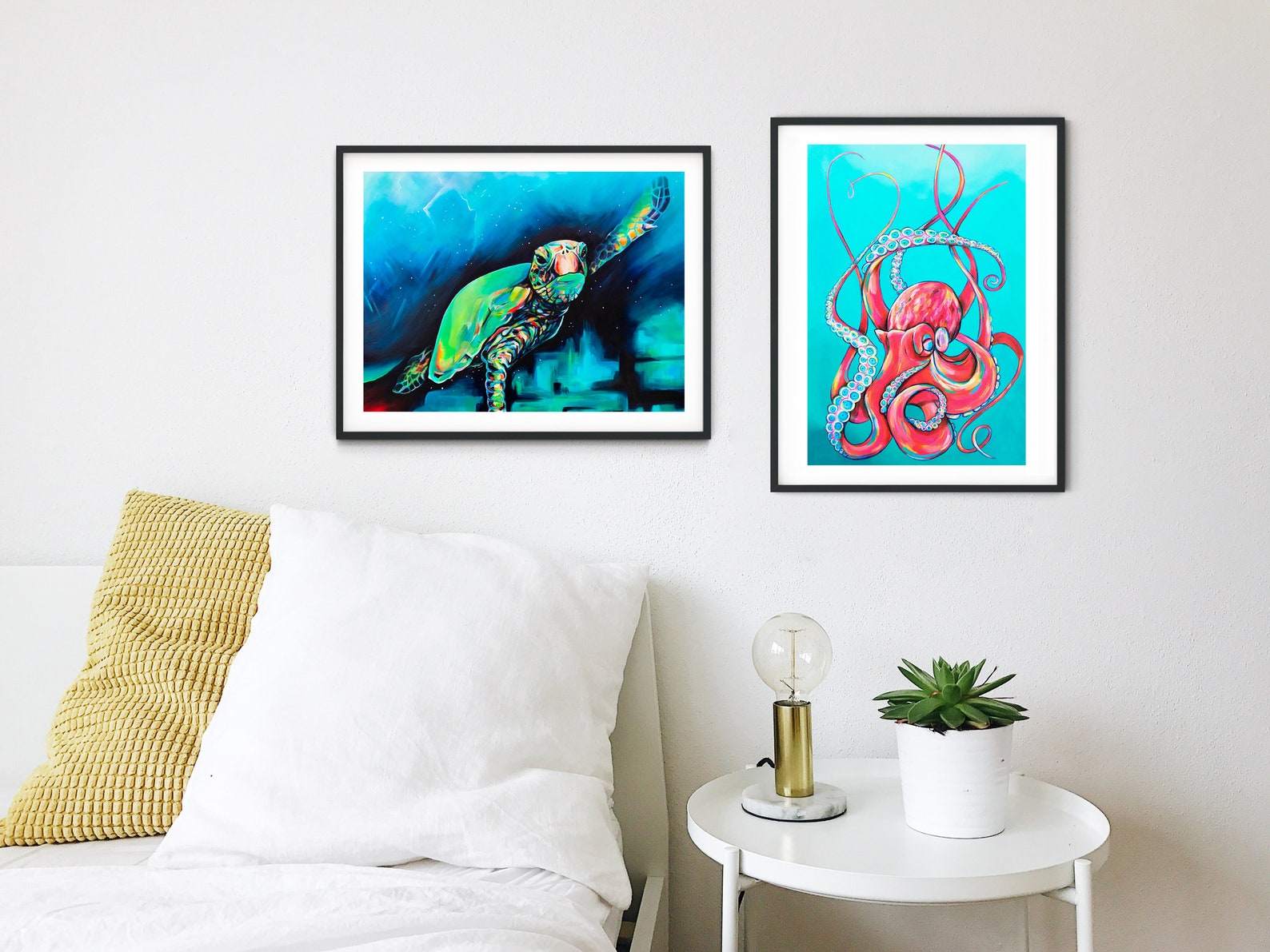 Octopus Squid Art, Tako Print, Hawaiian He’e, Kauai Artist - Etsy