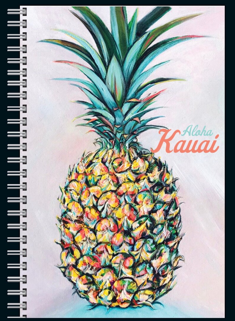 Pastel Pineapple Art Print aloha Fruit Tropical Ananas - Etsy