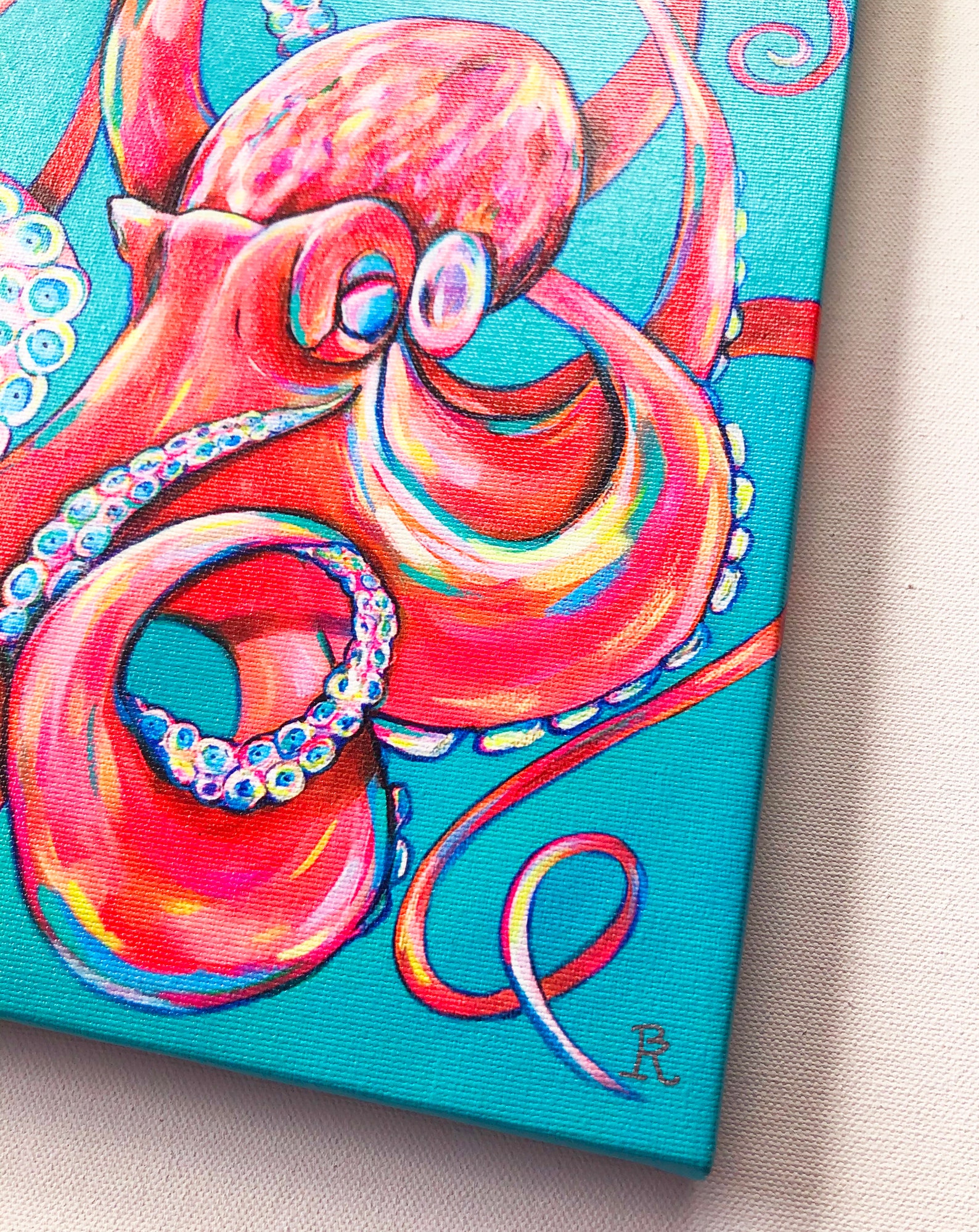 Octopus Squid Art, Tako Print, Hawaiian He’e, Kauai Artist - Etsy