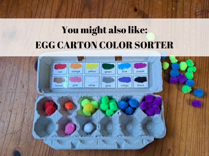 Egg Carton Nature Scavenger Hunt Printable Fall Scavenger Hunt ...