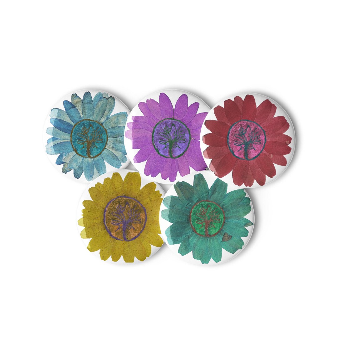 Placenta Pins Set of 5 Thank You Gift for Midwife Pins Placenta Doula ...