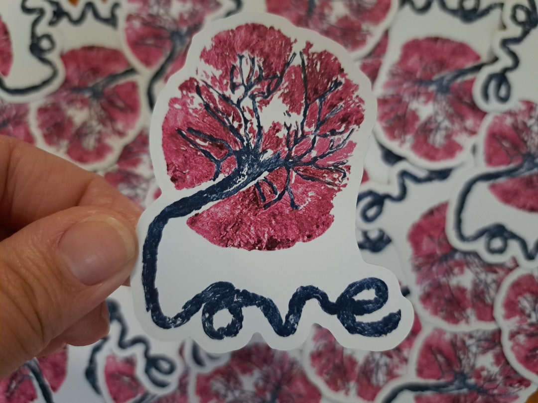 Placenta Love Sticker Midwife Gift Doula Gift Midwife - Etsy