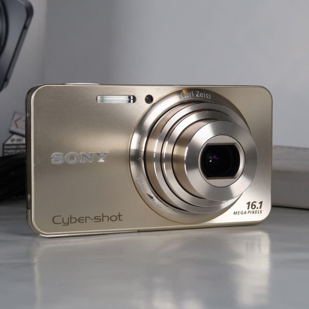 Sony Cyber-shot DSC-W570 16.1MP 5x Digital Camera Gold, Original ...