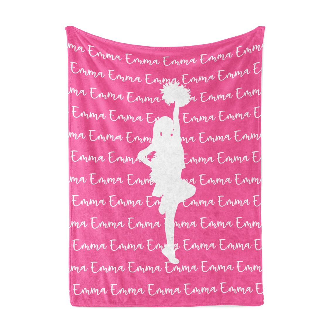 Personalized Cheerleader Blanket Cheer Team Gift - Etsy