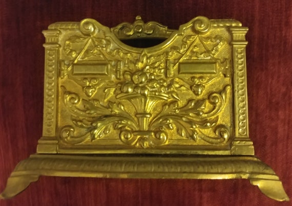 Lovely Brass Letter Holder - Etsy