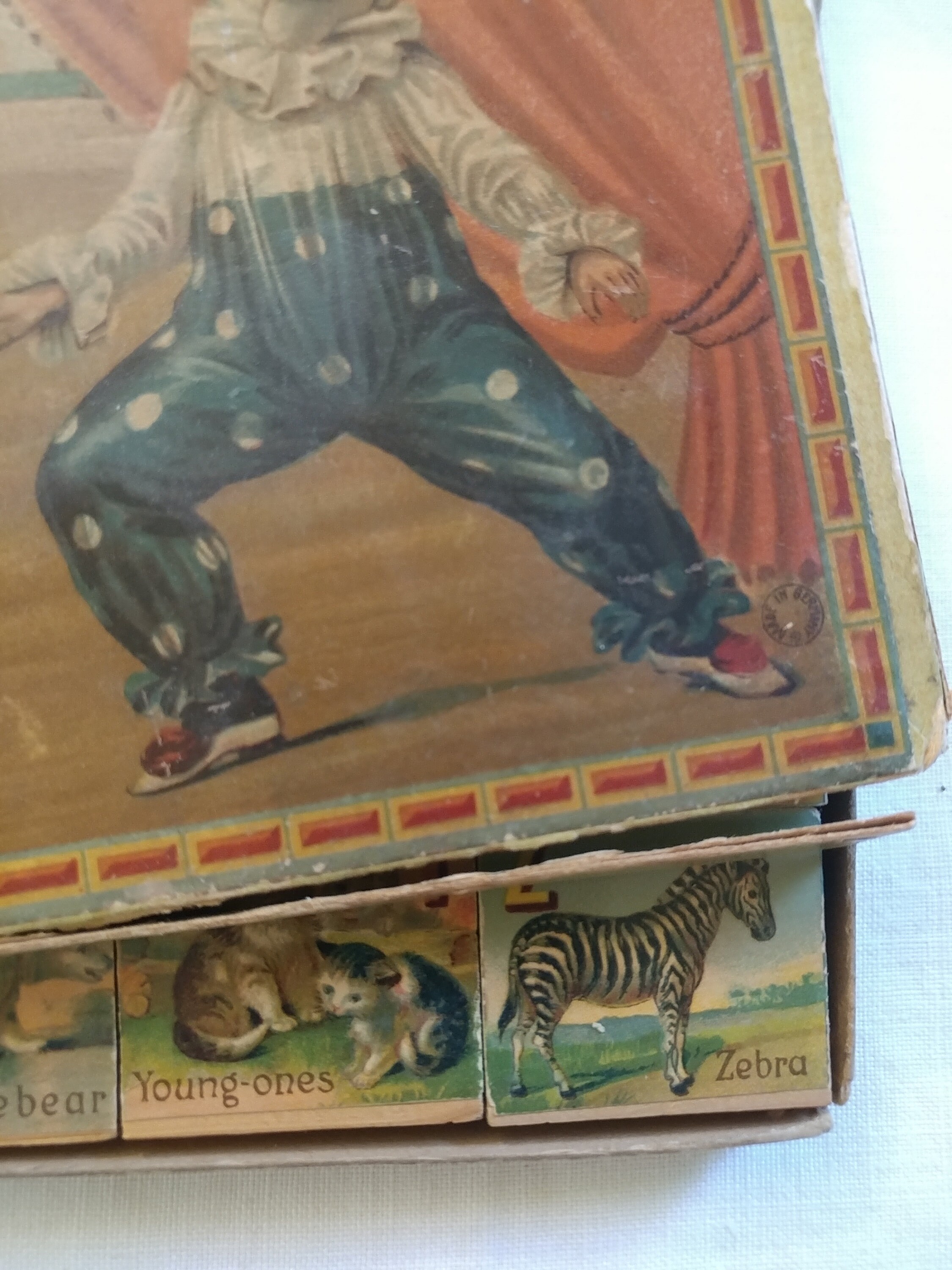 1890 Alphabet Blocks Two Sides - Etsy