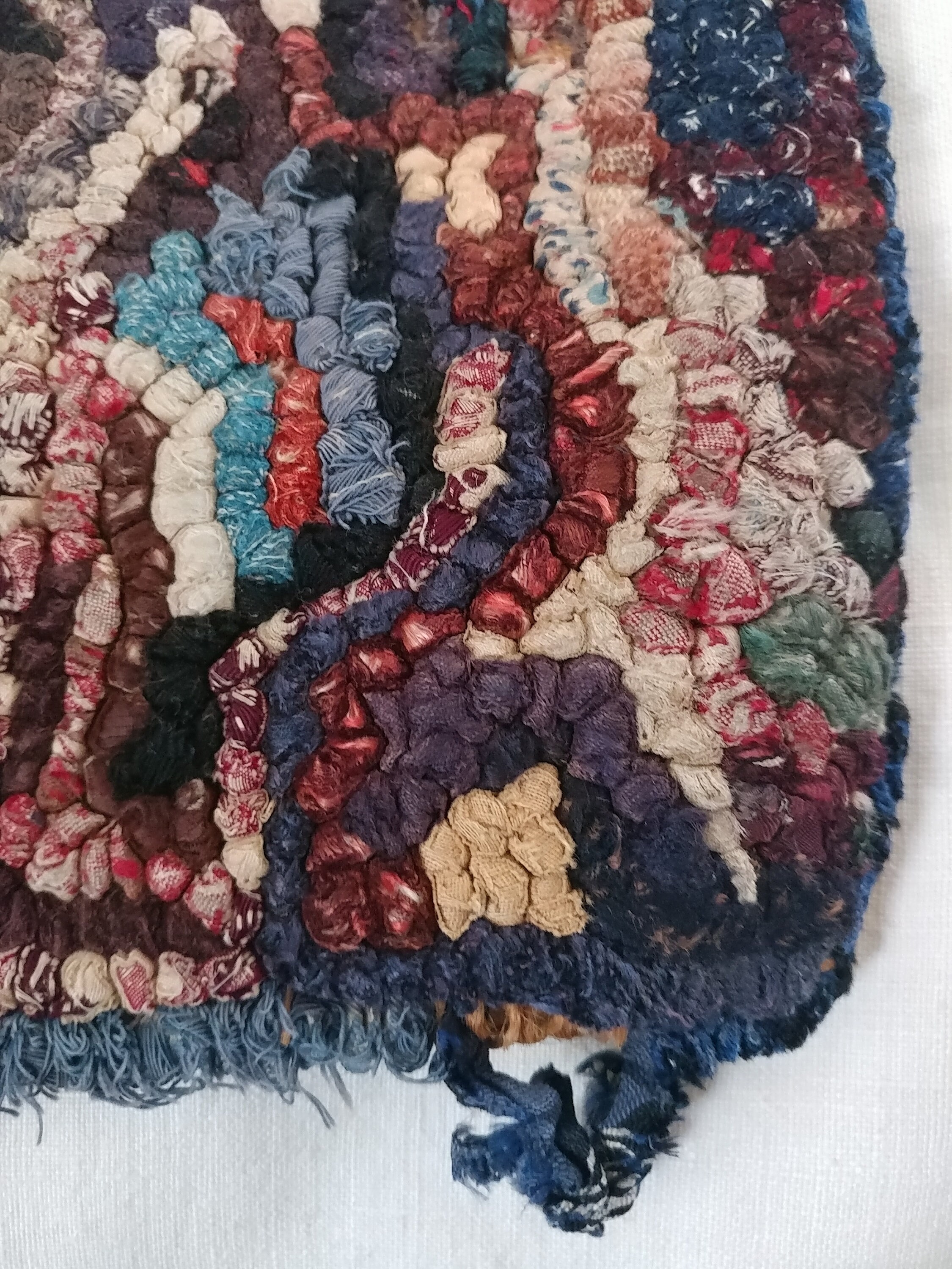 Antique American Hook Rug. 19th C - Etsy