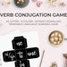 Language Learning Verb Conjugation Game Subject Pronoun Cube Printable ...