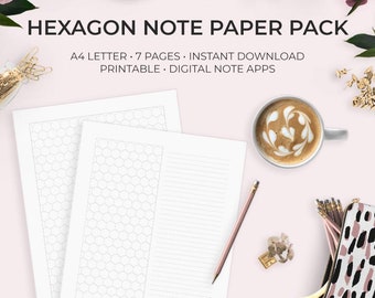 Organic Chemistry Note Printable Pack – Student Mechanism Hexagon Chair ...