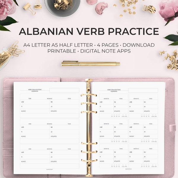 Albanian Worksheets - Etsy Canada